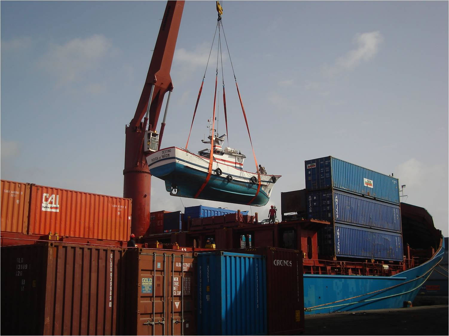 Projeto carga | Barcos - GS Lines